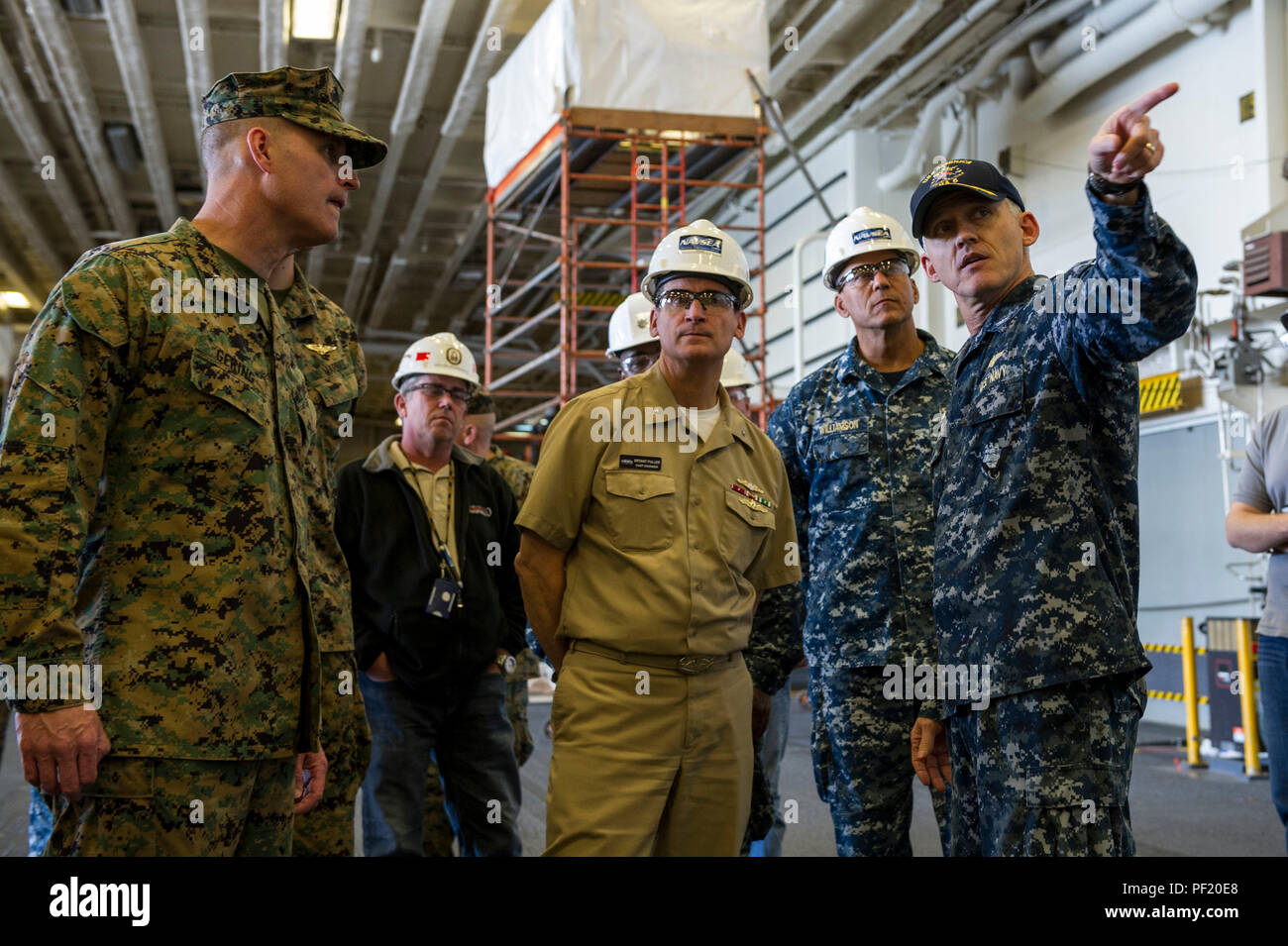 160224-N-FO981-108 SAN DIEGO (Feb. 24, 2016) – Capt. Michael W. Baze ...
