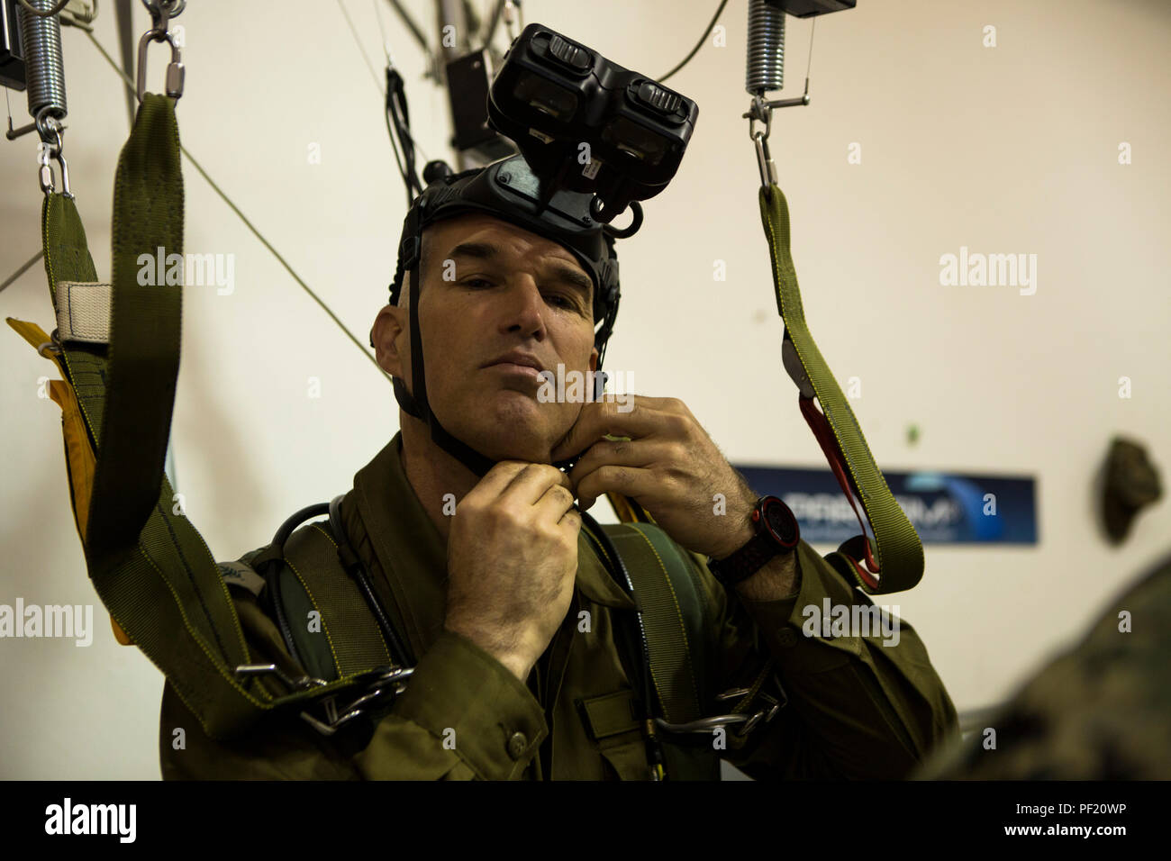 Israel Defense Forces (IDF) Brig. Gen. Ori Gordin, commander, 98th ...