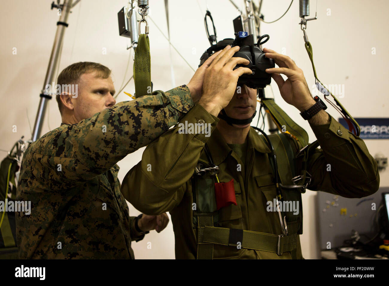 Israel Defense Forces (IDF) Brig. Gen. Ori Gordin, right, commander ...