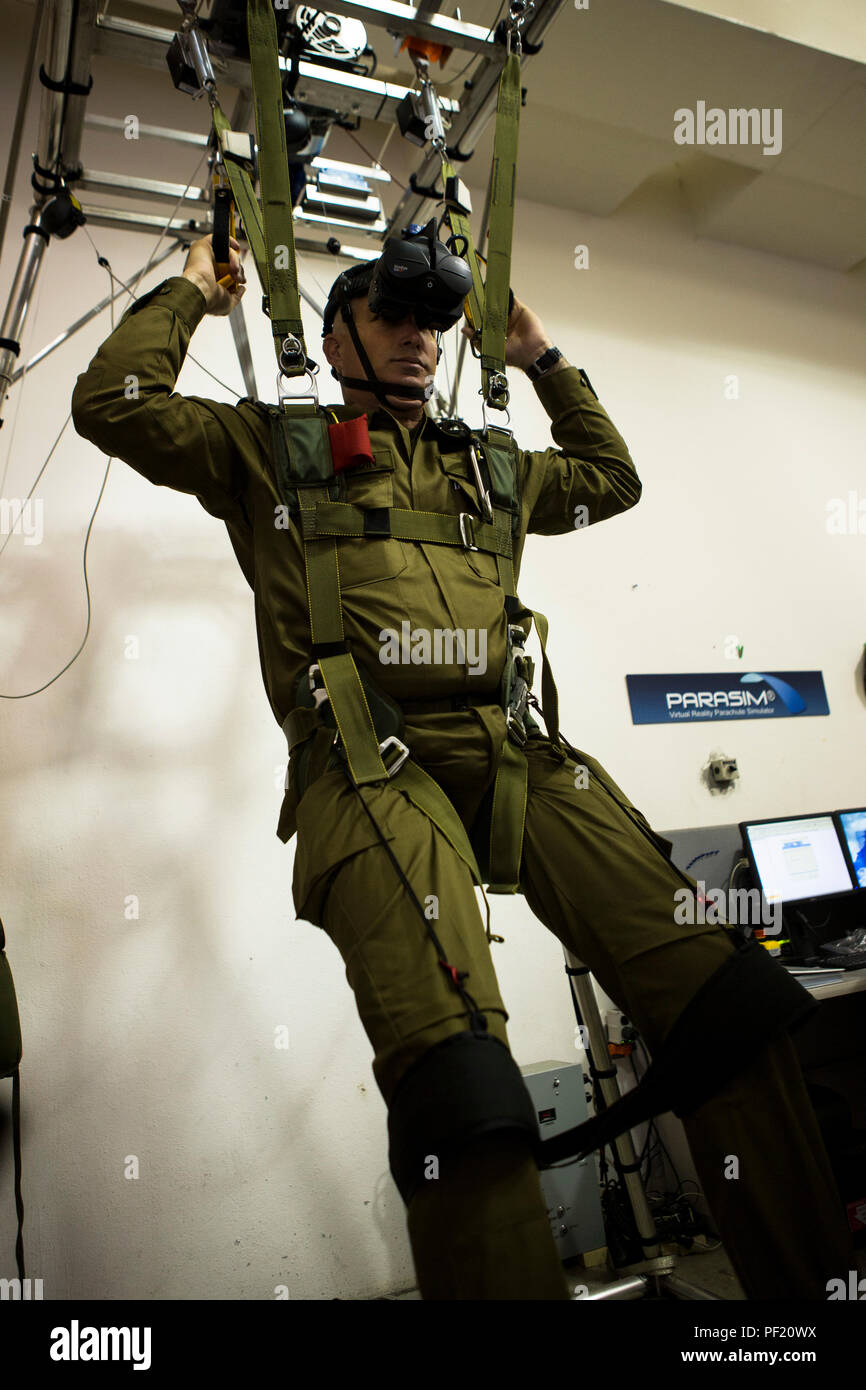 Israel Defense Forces (IDF) Brig. Gen. Ori Gordin, commander, 98th ...