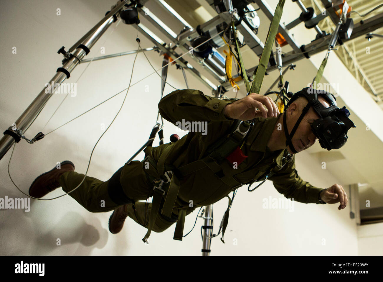 Israel Defense Forces (IDF) Brig. Gen. Ori Gordin, commander, 98th ...