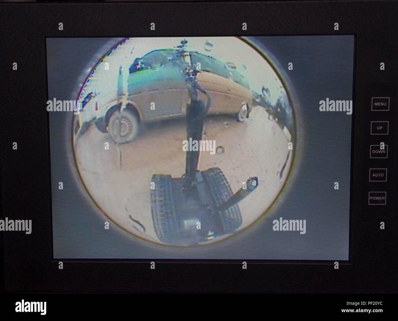 An unmanned robot provides Explosive Ordnance Disposal experts with an ...