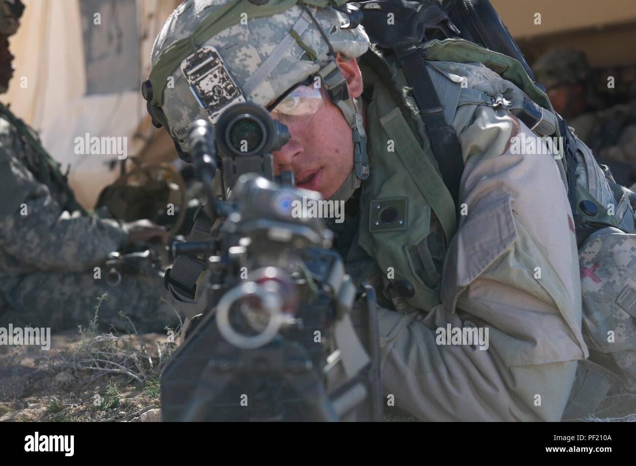 Spc. Mauro Perez, 1st Battalion, 12th Cavalry Regiment, 3rd Armored ...