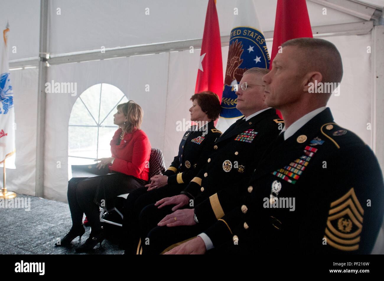 The official party of the 25th memorial service for the 14th ...