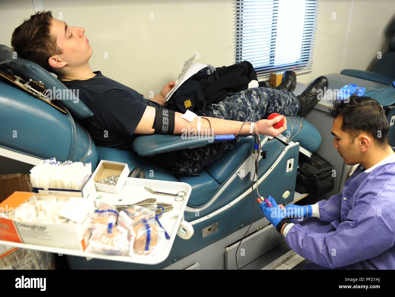 NEWPORT NEWS, Va. (Feb. 26, 2016) -- Aviation Electrician's Mate Airman ...
