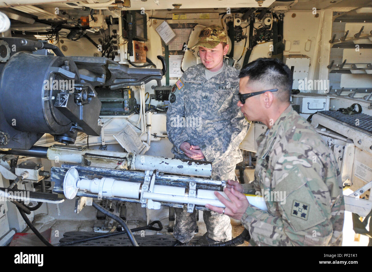 Soldiers assigned to 3rd Battalion, 29th Field Artillery Regiment, 3rd ...