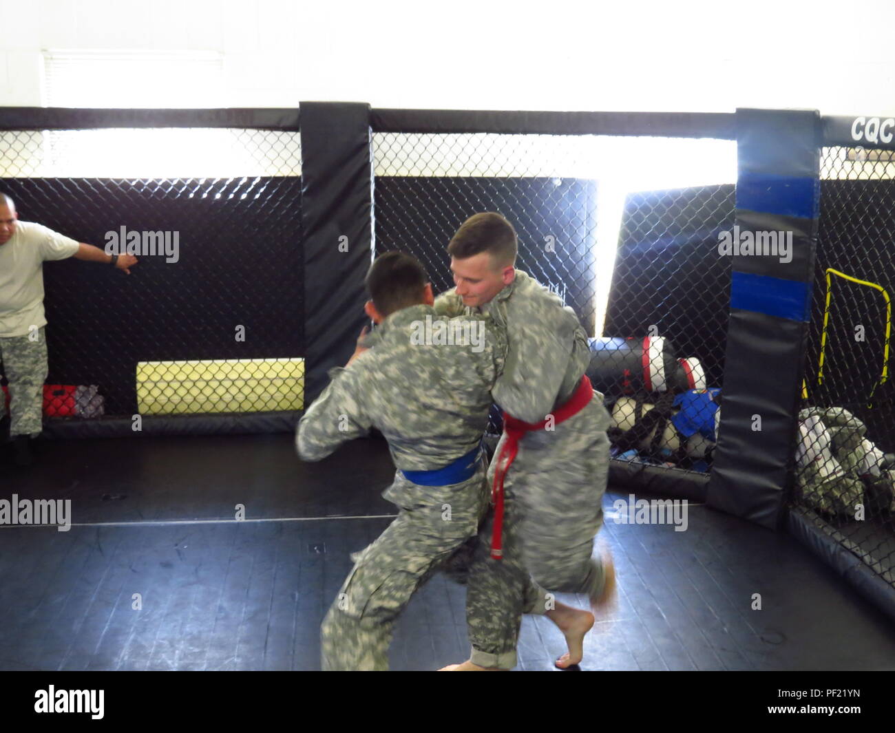 U.S. Army Spc. Cameron Olney and Spc. Bryan Hernandez, Soldiers with ...