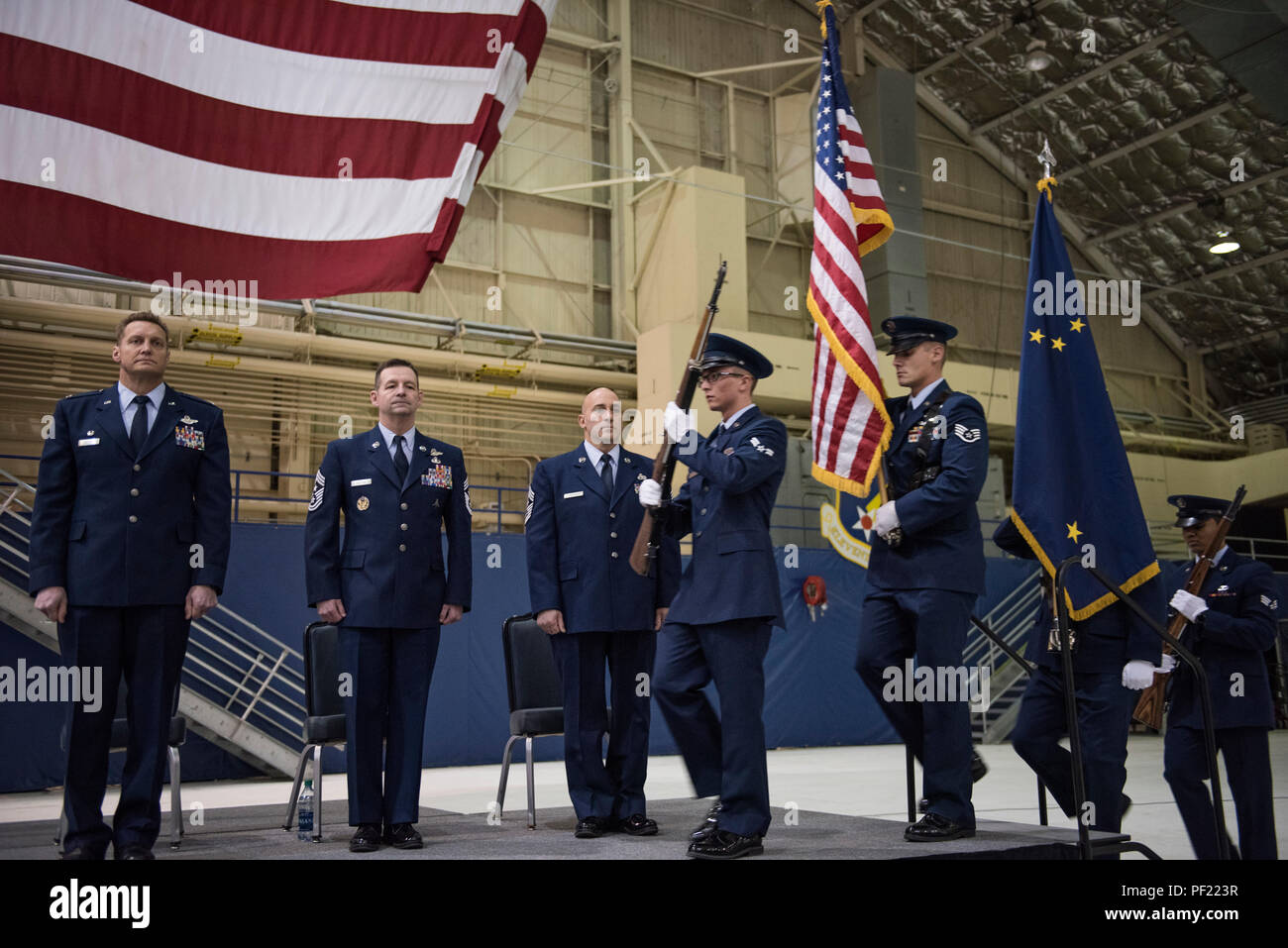 Members of the 176th Wing, Alaska Air National Guard, joined their ...