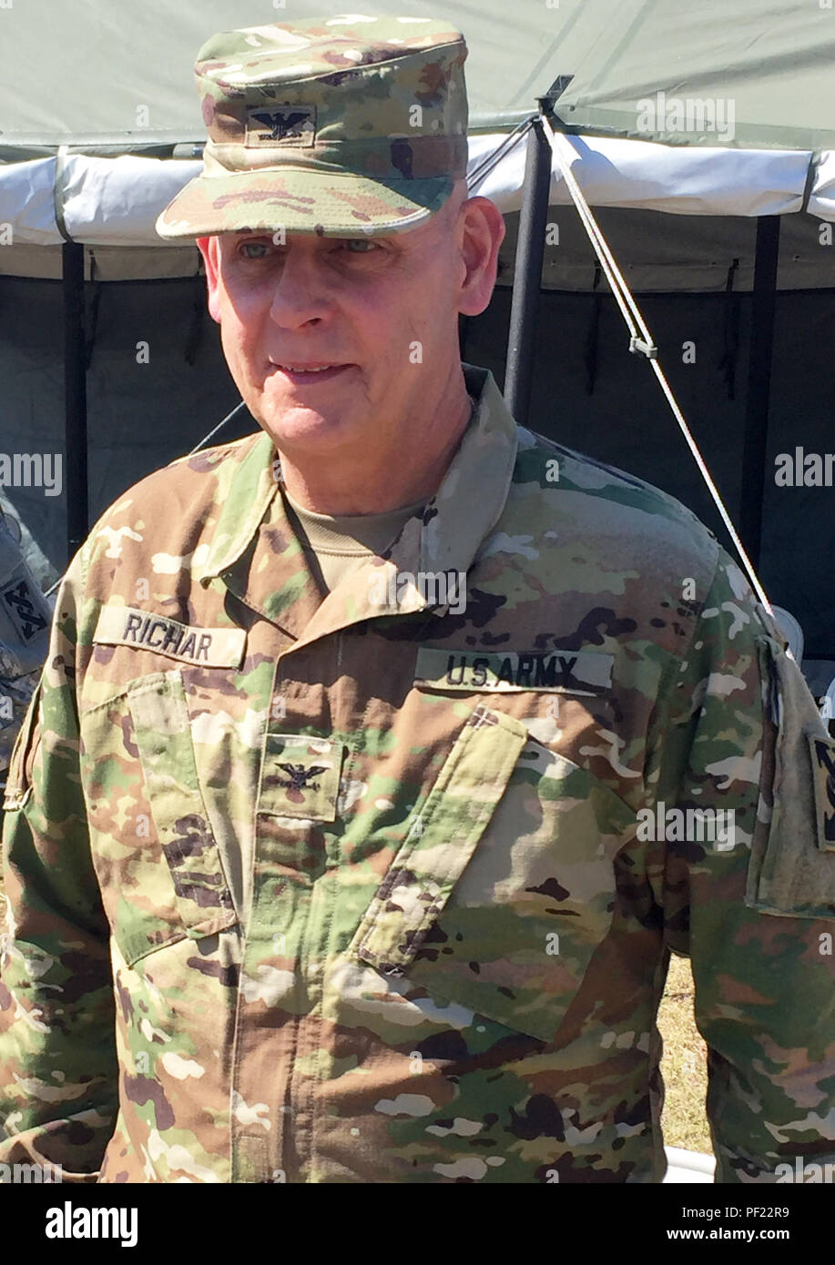 U.S. Army Col. Jeffrey L. Richar took command of the 642nd Regional ...