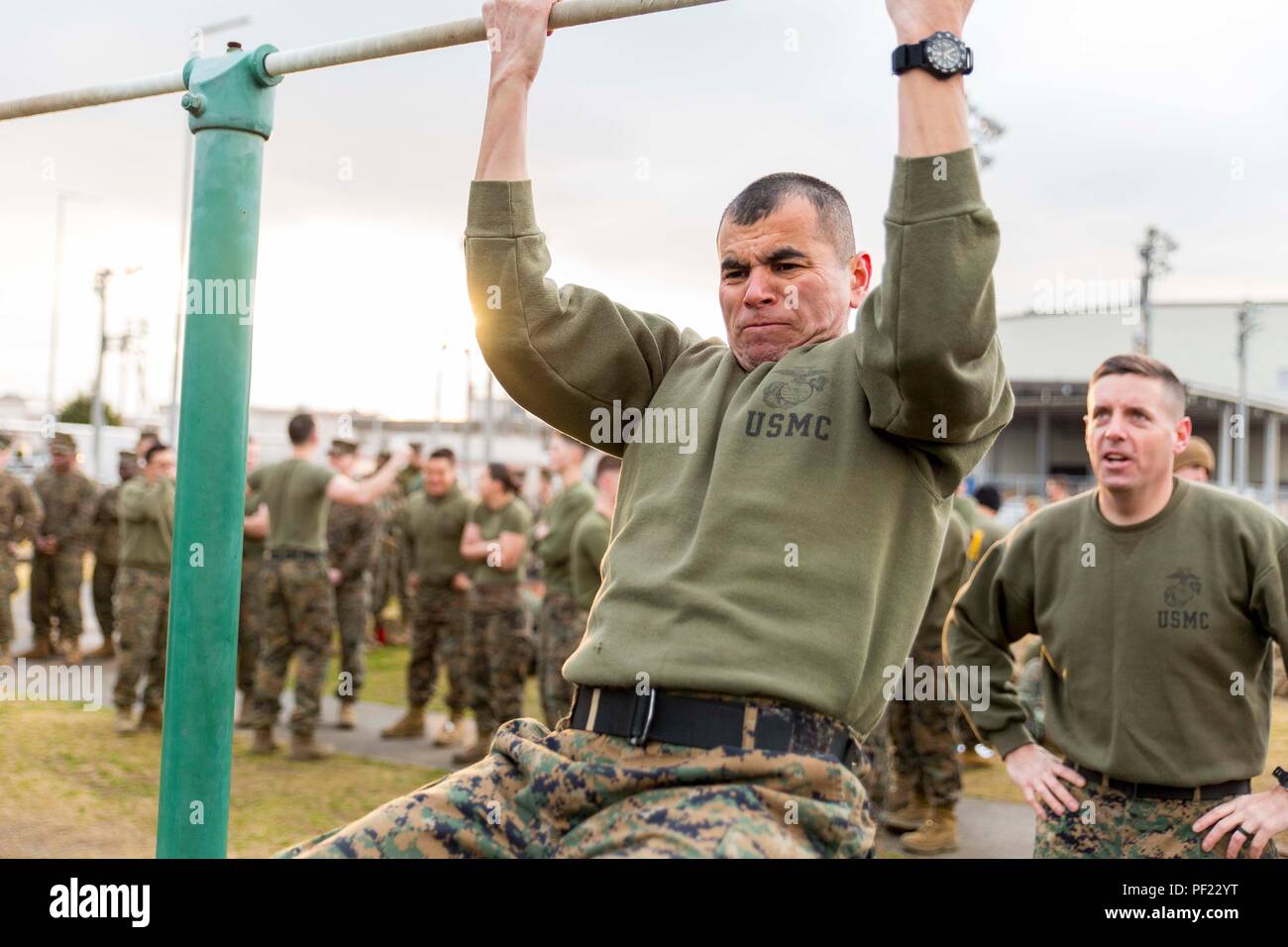 Gunnery Sgt. David Rubio, aviation ordnance chief with Headquarters and ...