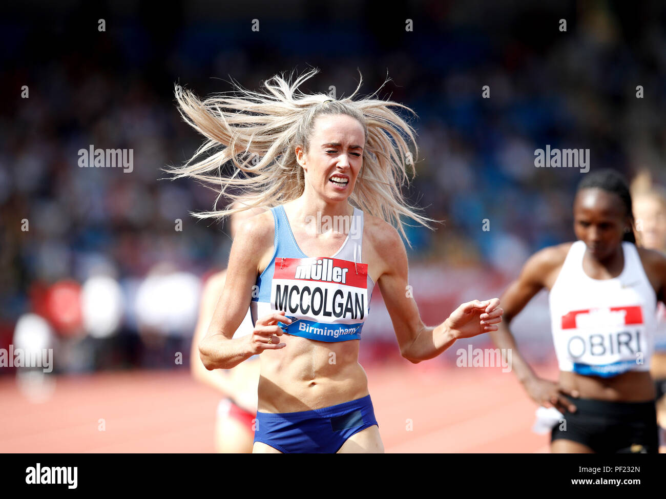 Great Britain's Eilish McColgan finishes fourth in the Women's 3000m ...