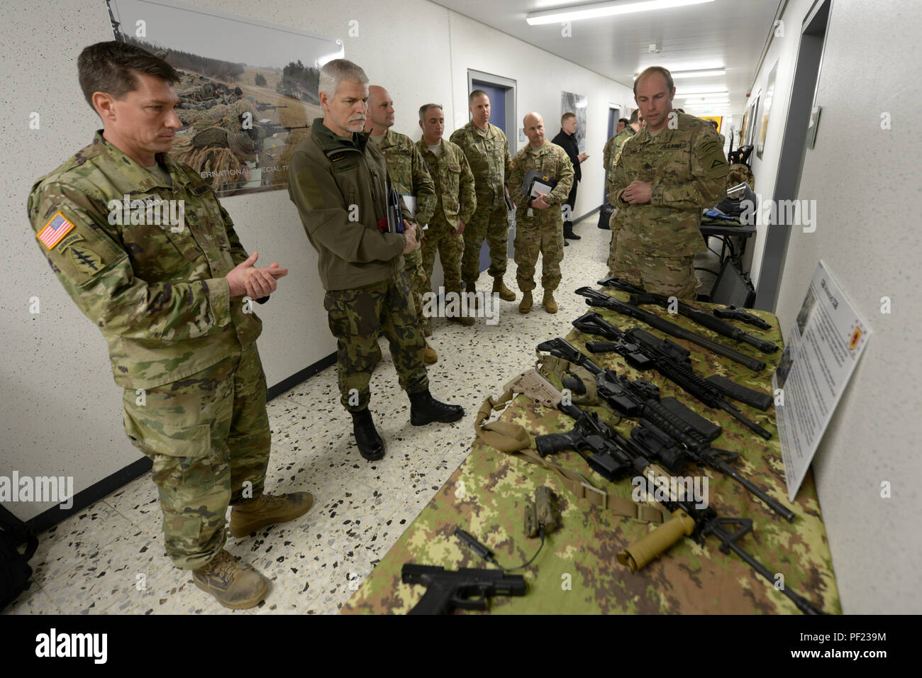Czech Republic Army Gen. Petr Pavel, chairman of the NATO Military ...