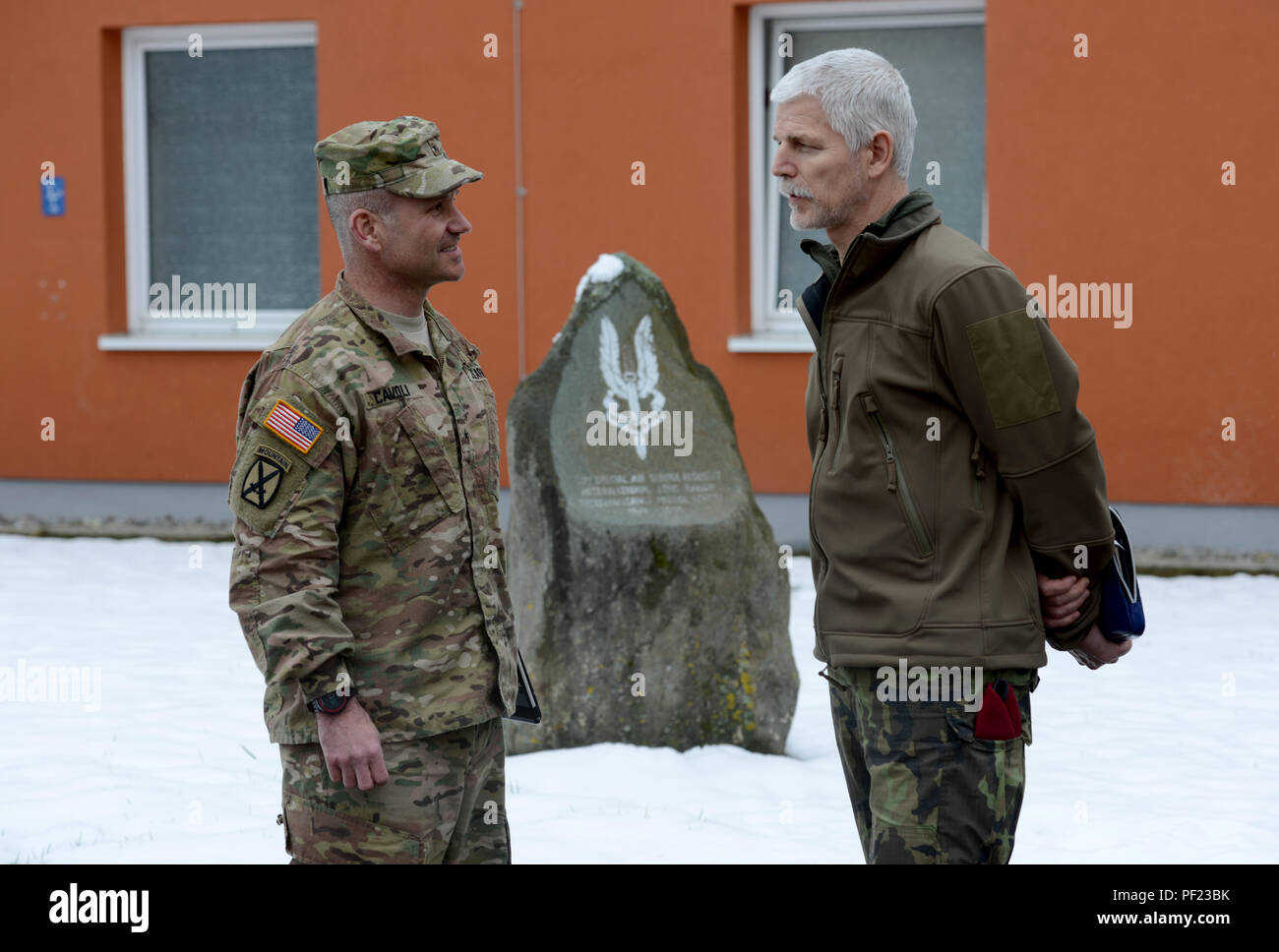 Czech Republic Army Gen. Petr Pavel, chairman of the NATO Military ...