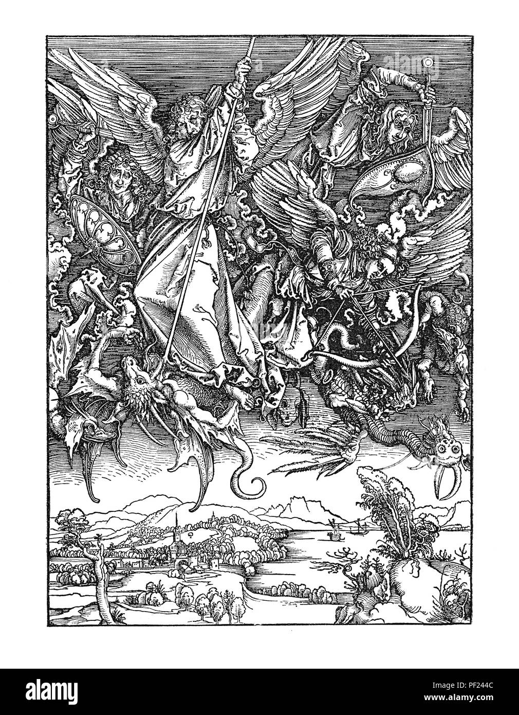 Saint michael archangel michael Cut Out Stock Images & Pictures - Alamy