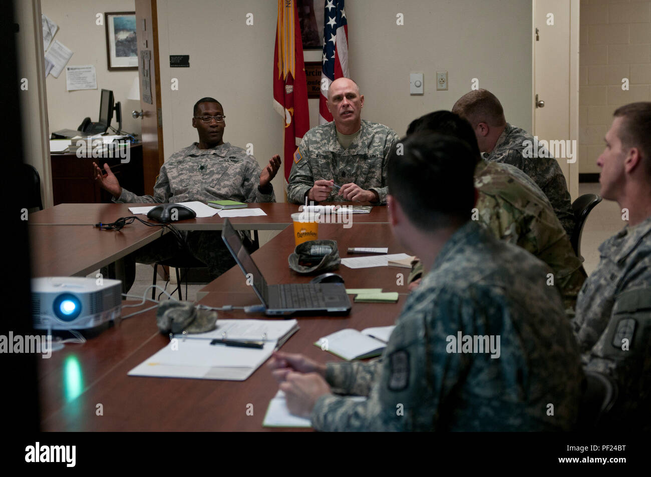 U.S. Army Reserve Soldiers with the 961st Engineer Battalion, provide a ...