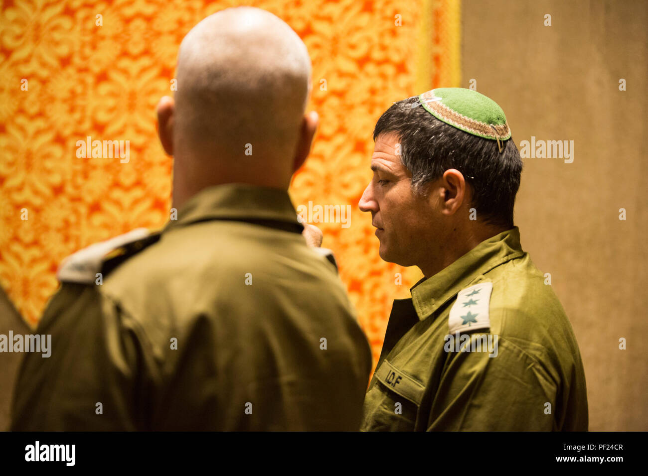 Col. David Zini, a brigade commander of the 98th Division, Israel ...