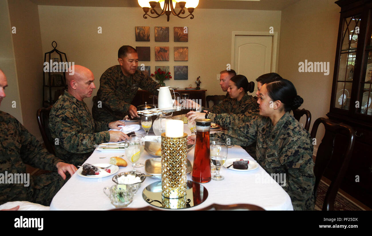 Brigadier Gen. David A. Ottignon, the 1st Marine Logistics Group ...