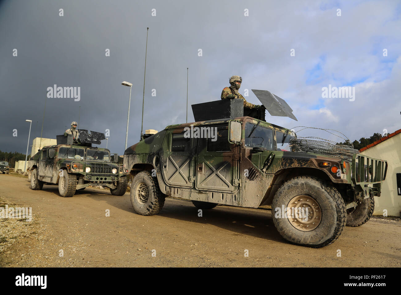 U.S. Soldiers of Alpha Company, 1st Battalion, 41st Infantry Regiment ...