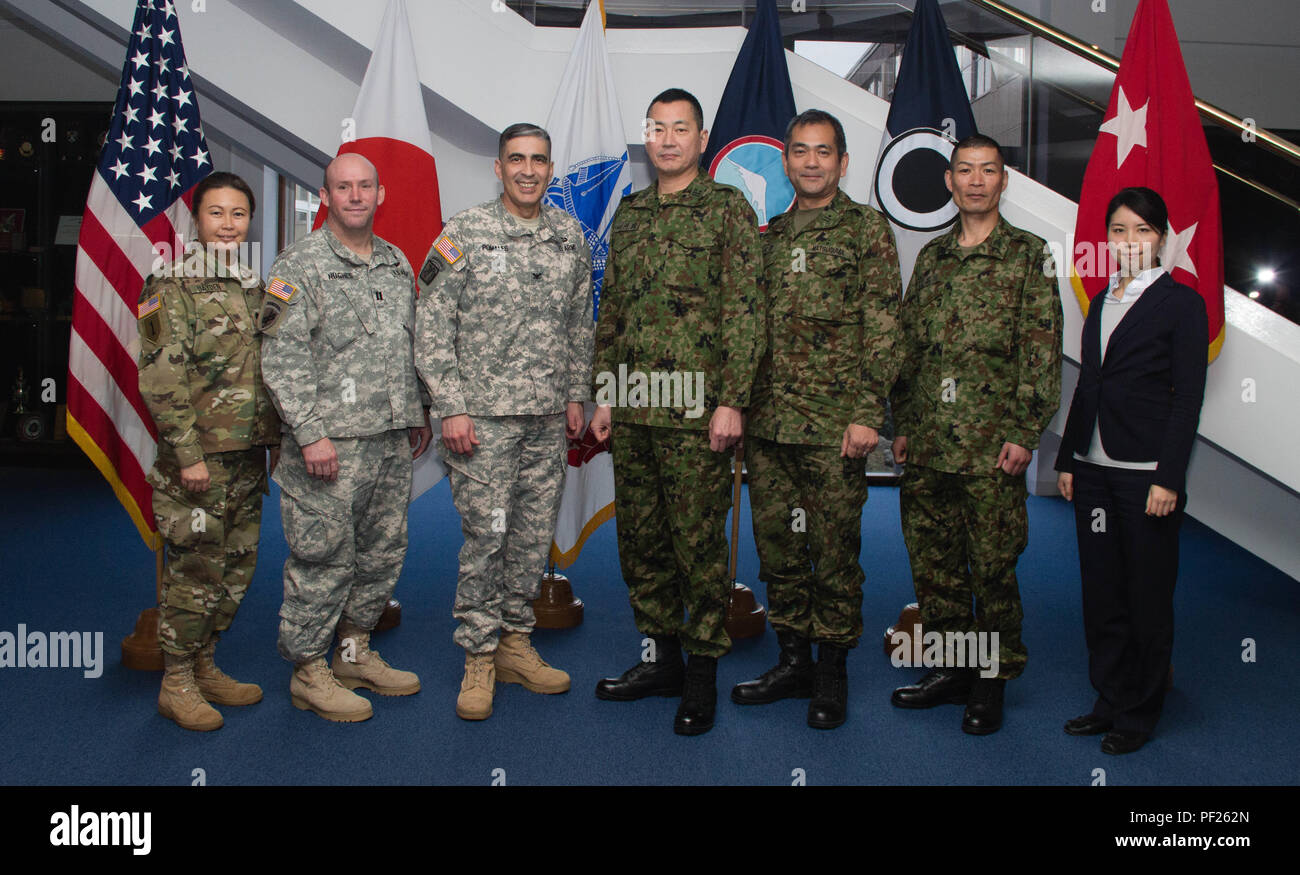 Soldiers from the Army Reserve Engagement Team-Japan and 332nd Civil ...