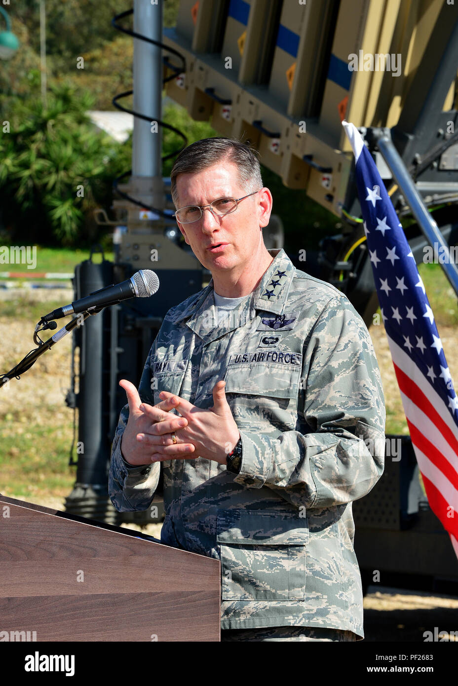 Lt. Gen. Timothy Ray, 3rd Air Force and 17th Expeditionary Air Force ...