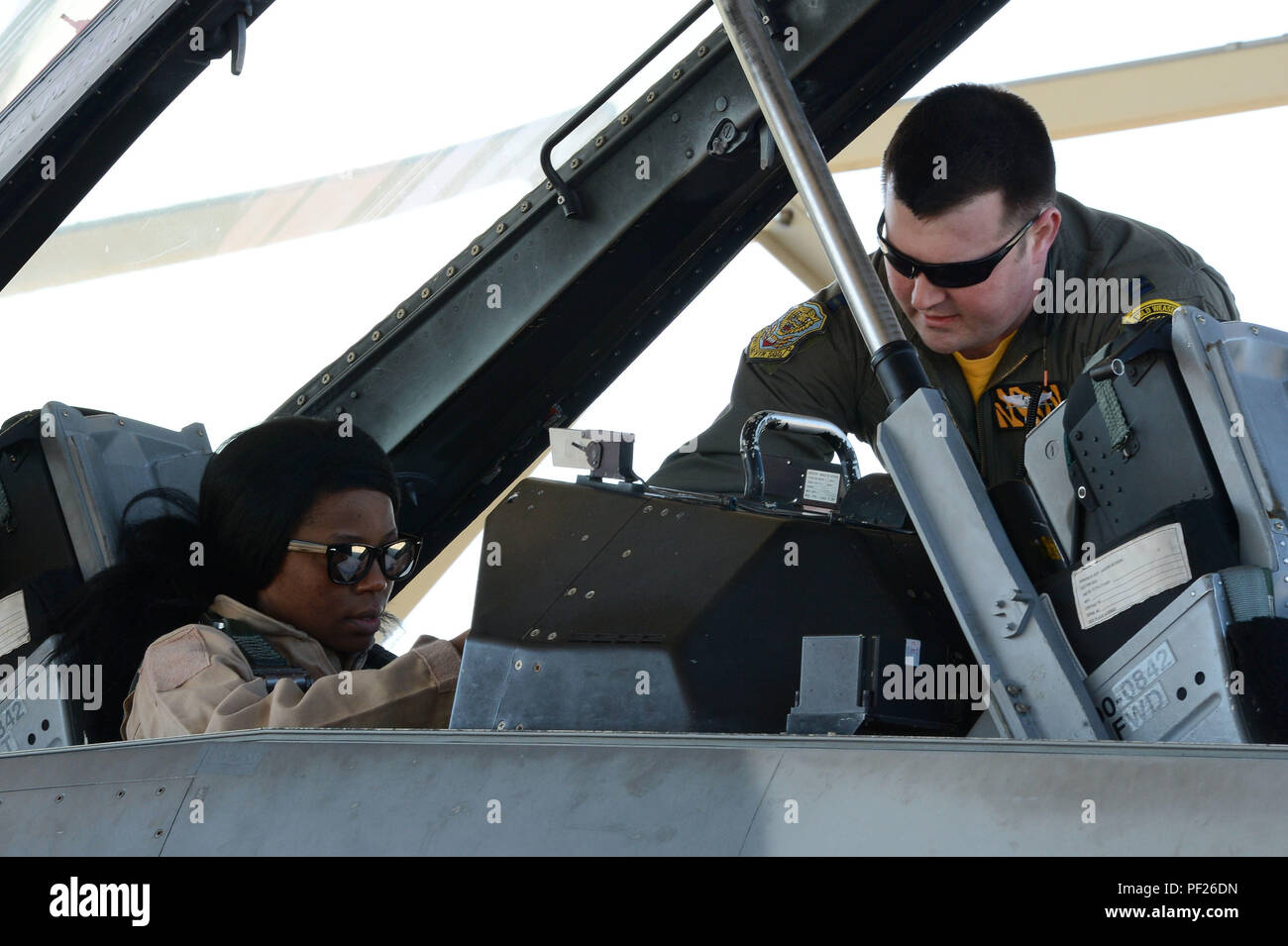 U.S. Air Force Capt. Nathaniel Halley, 20th Fighter Wing chief of wing ...