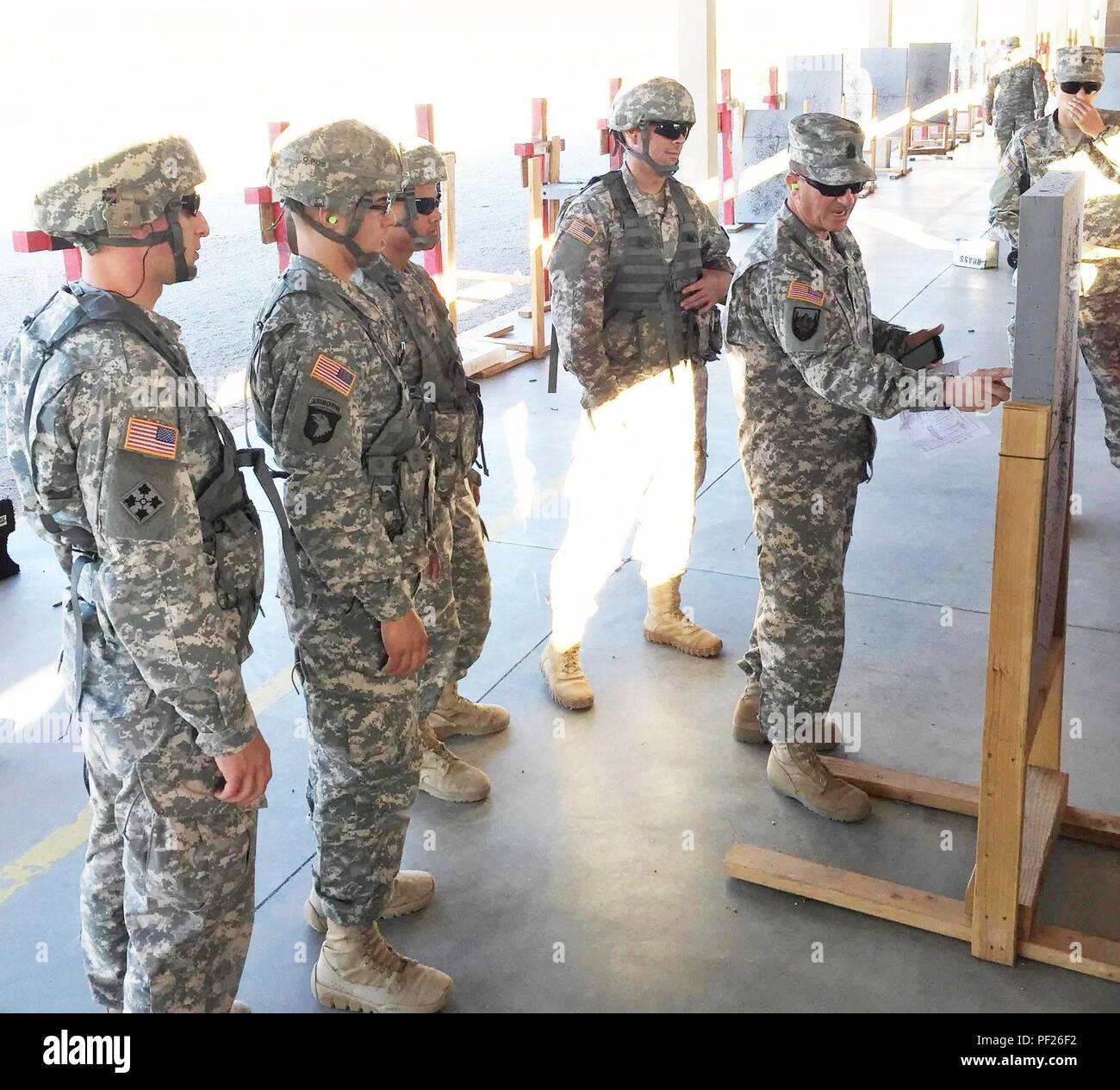 Sgt. Maj. David Dean, 650th Regional Support Group senior logistics ...
