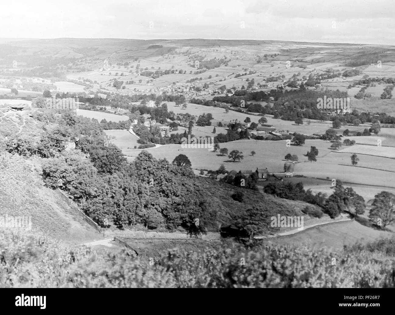 Pateley Bridge in the 1930s Stock Photo - Alamy