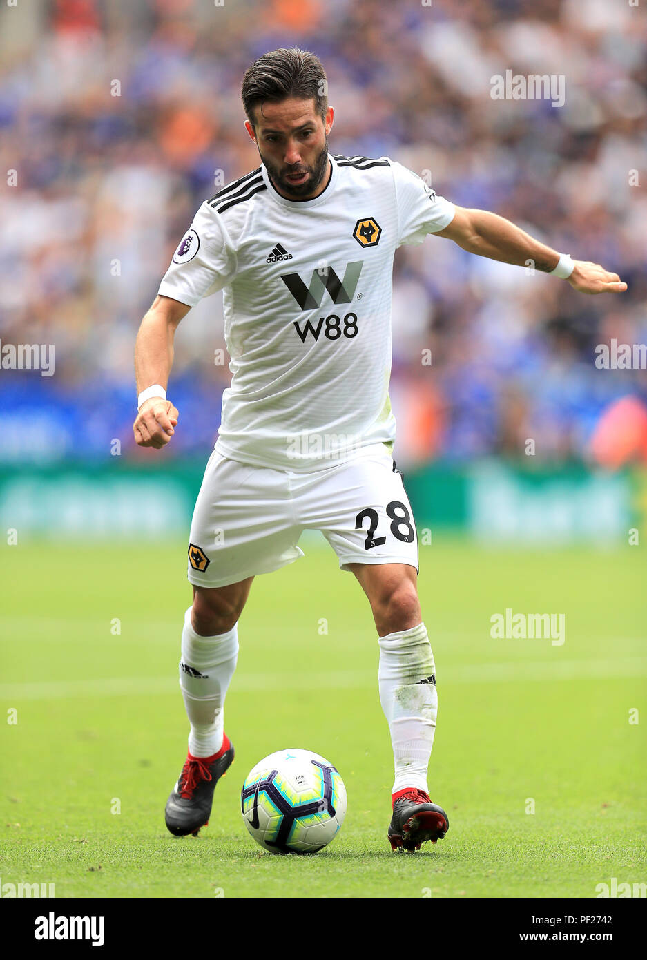 Wolverhampton Wanderers' Joao Moutinho during the Premier League match ...
