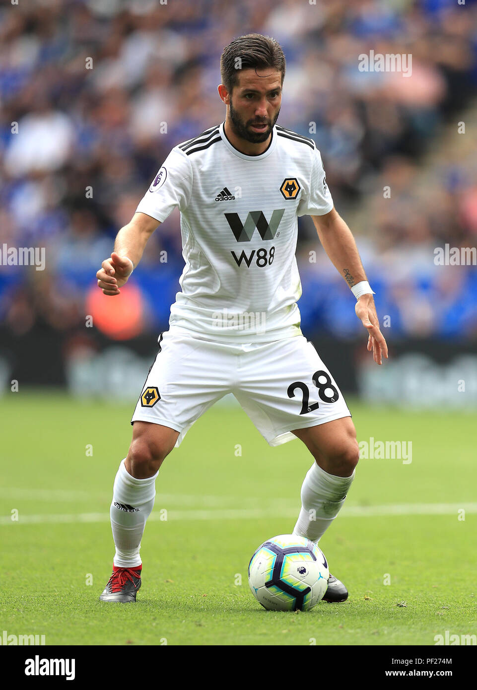 Wolverhampton Wanderers' Joao Moutinho during the Premier League match ...