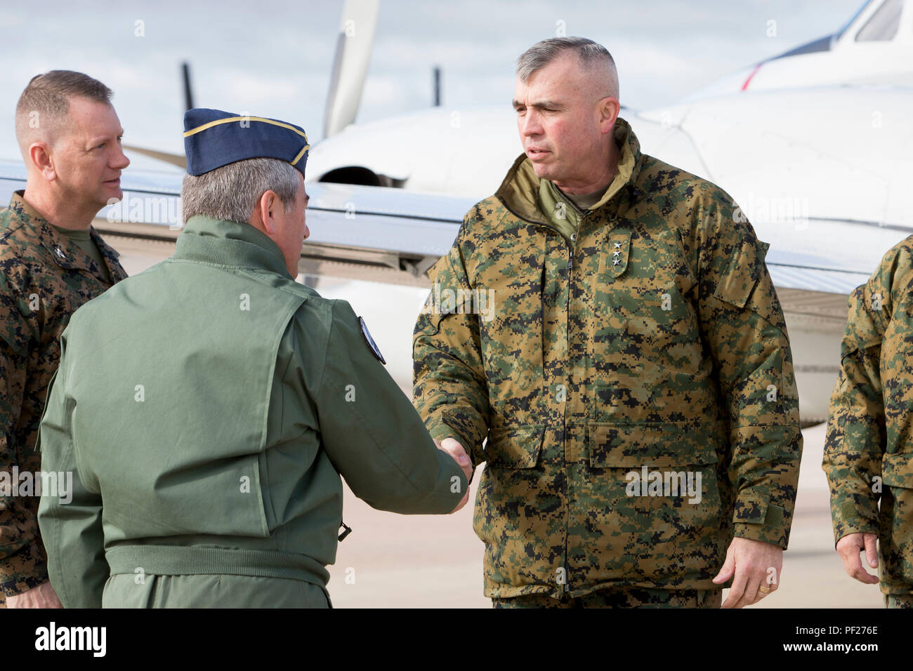 Lieutenant Gen. John E. Wissler, commander of U.S. Marine Corps Forces ...