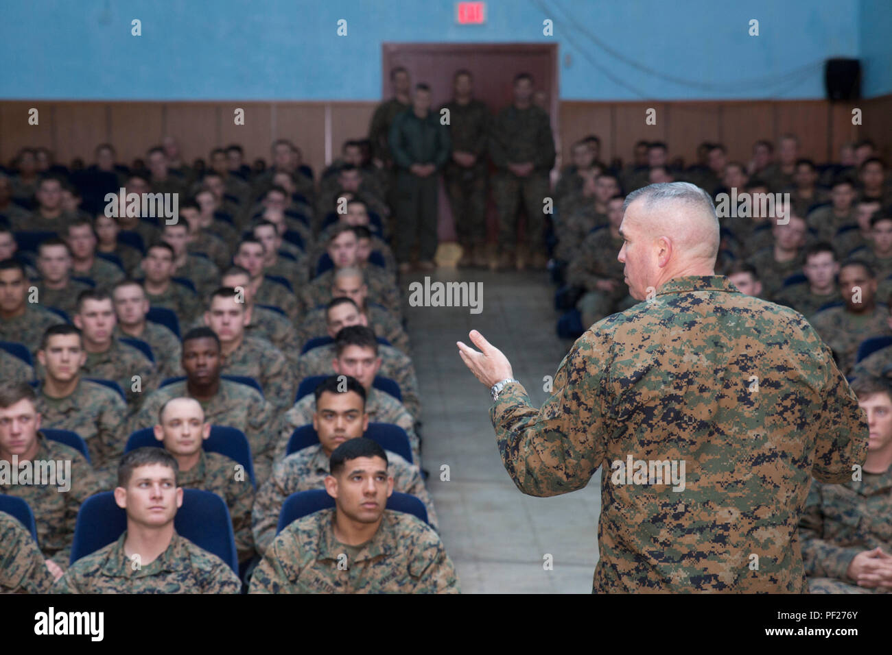 Lieutenant Gen. John E. Wissler, commander of U.S. Marine Corps Forces ...