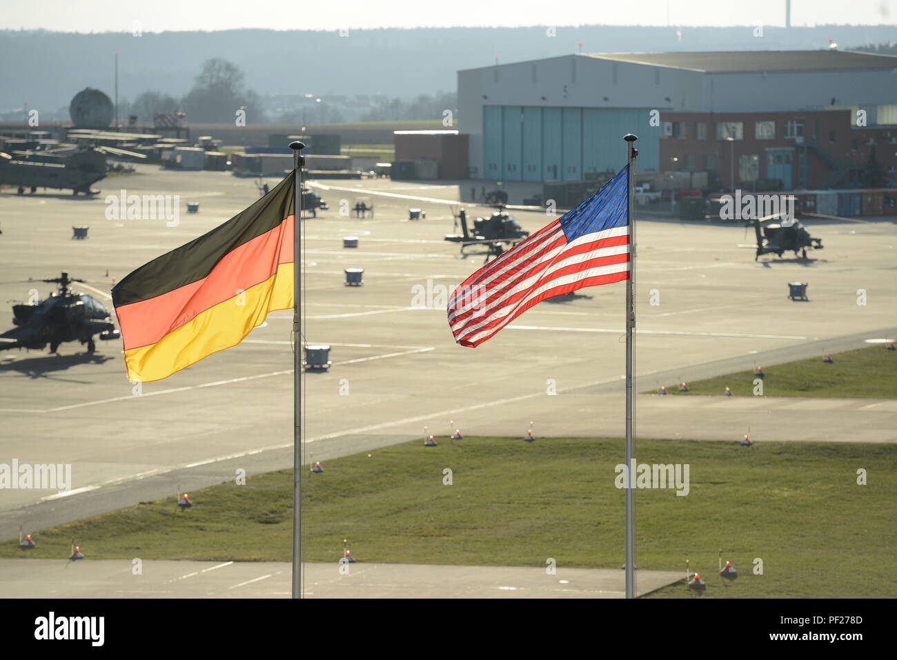 Ansbach army flags hi-res stock photography and images - Alamy