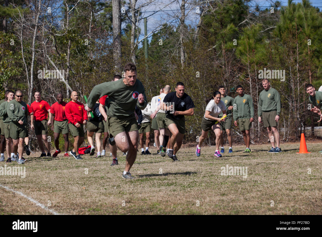 U.S. Marines with Marine Corps Combat Service Support Schools (MCCSSS ...