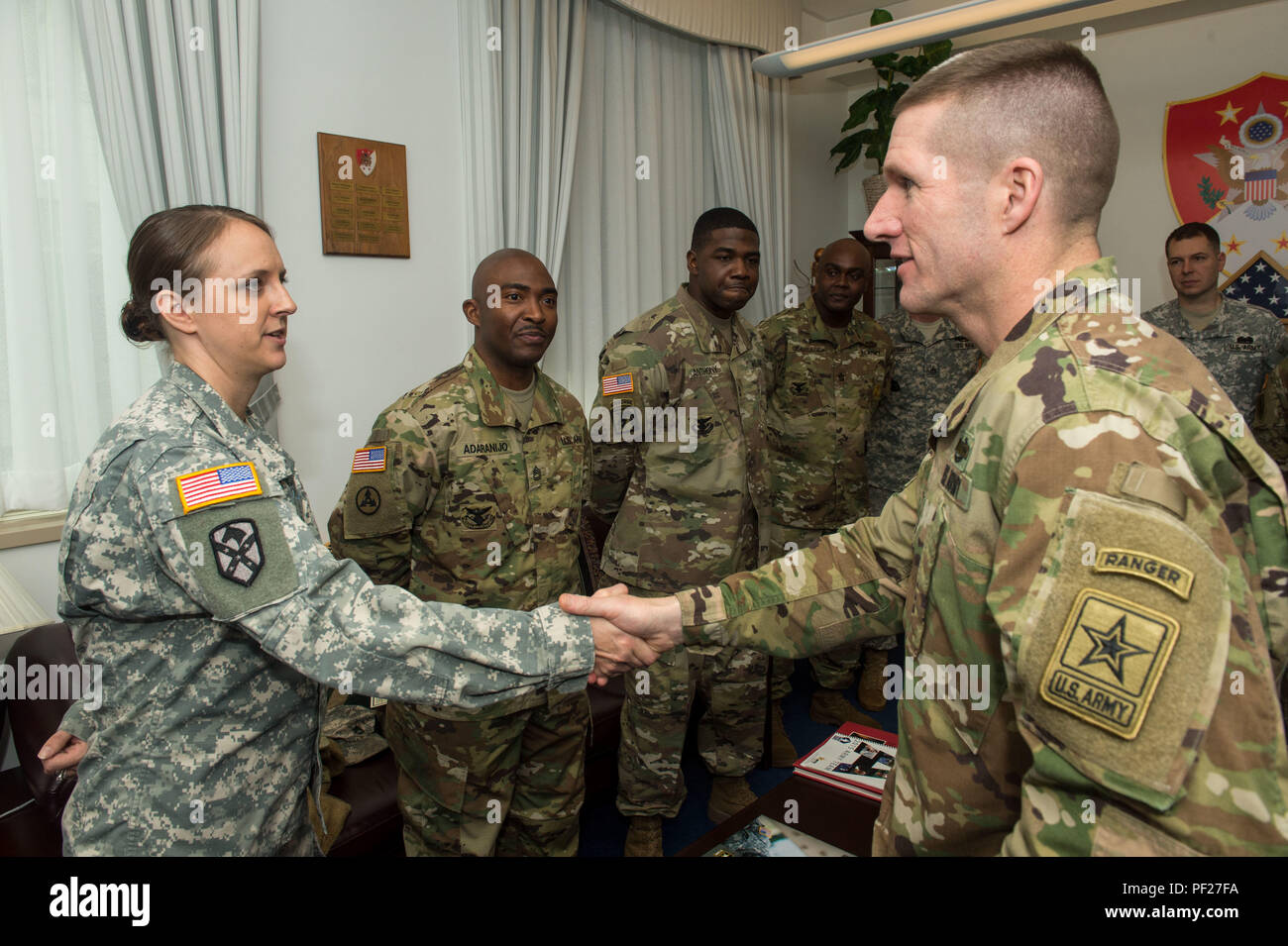 Sgt. 1st Class Barbara Grimm of USARAK Headquarters and Headquarters ...