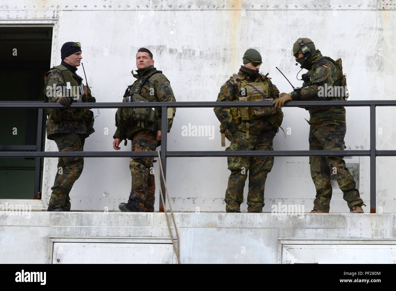 German armed forces joint terminal attack controllers (JTACs) from the ...