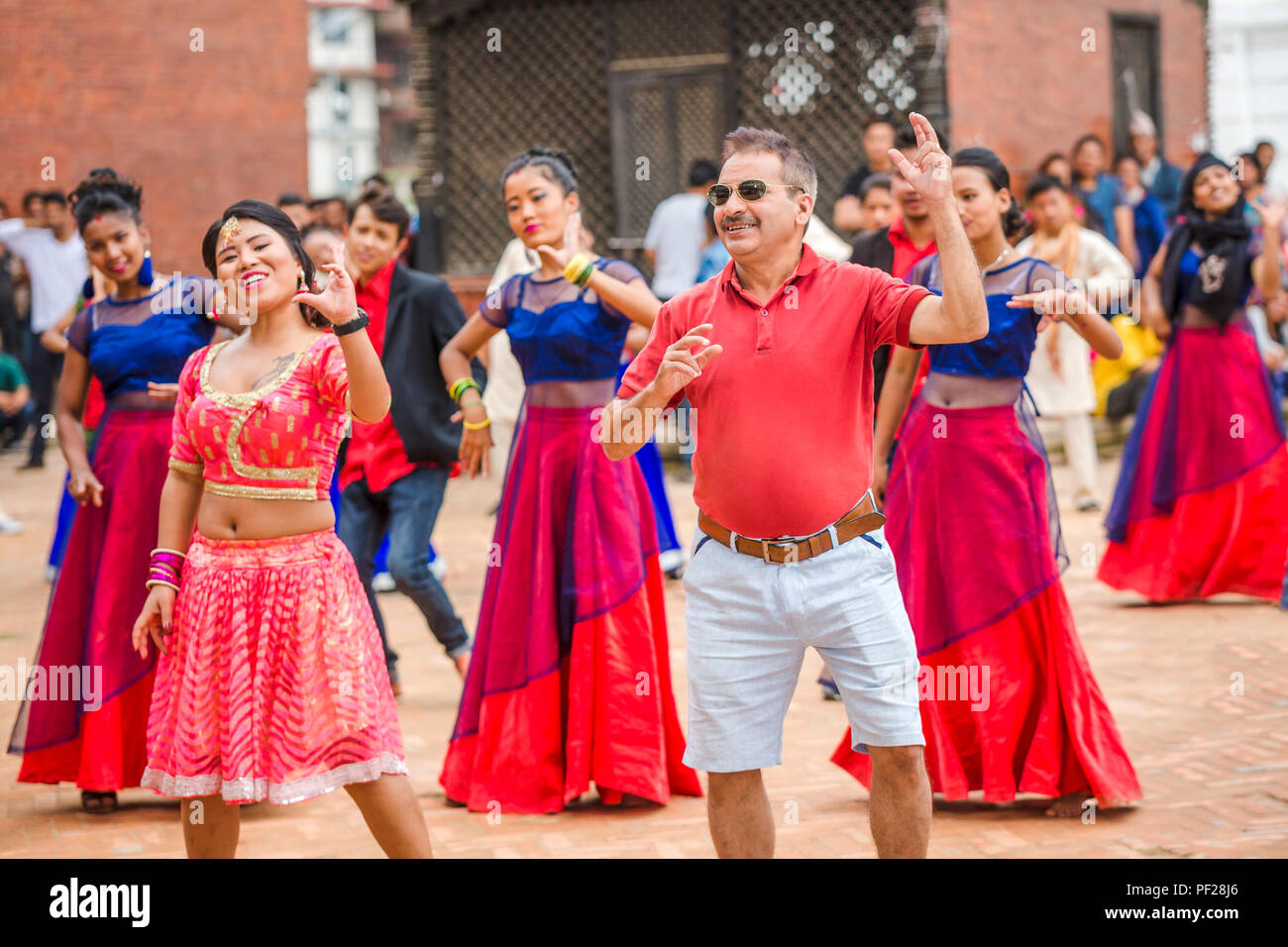 Traditional Nepali Dancers High Resolution Stock Photography and Images ...
