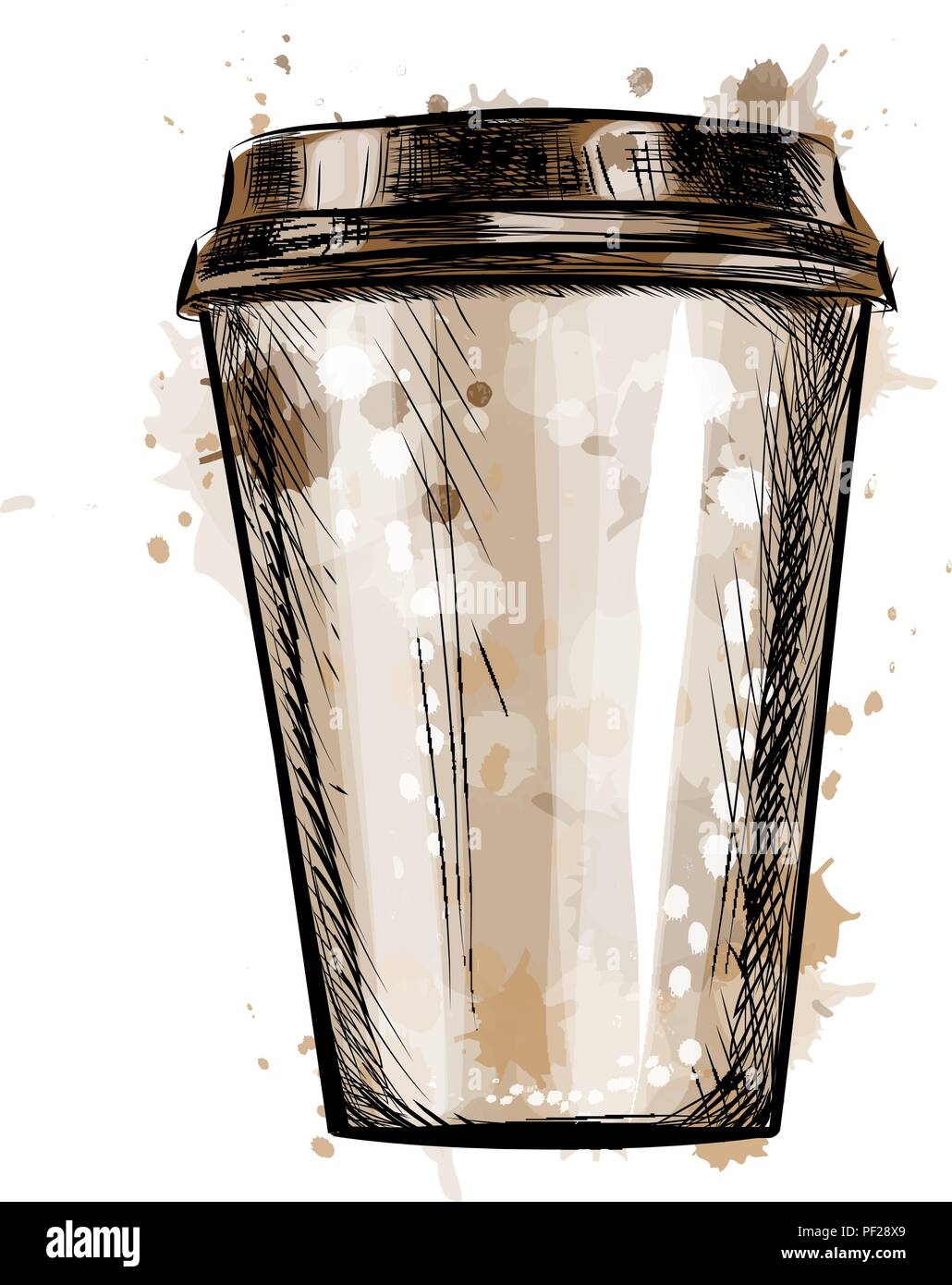 Background from brown cardboard Stock Vector Images - Alamy