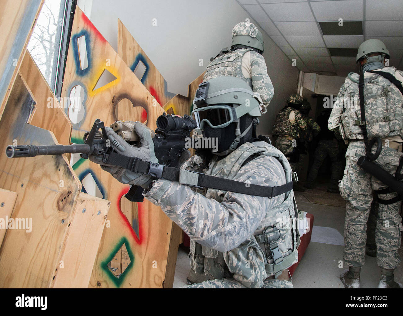 Senior Airman Nicholas Wright, 66th Security Forces Squadron Special ...