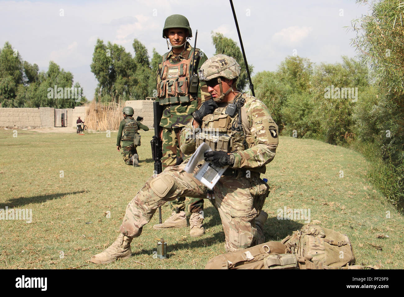 101st airborne afghanistan hi-res stock photography and images - Alamy