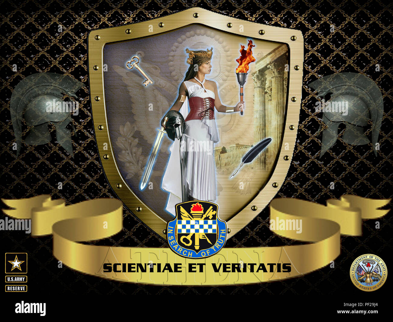 ARMY RESERVE BATTALION LOGO DESIGN (US Air Force Electronic Image by Wm ...