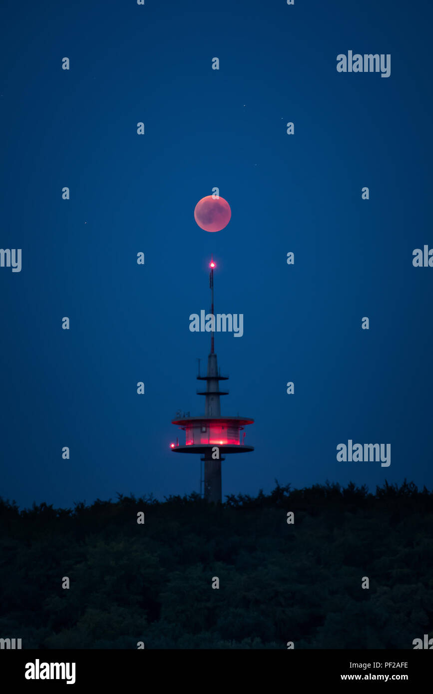 Orbit Tower Night High Resolution Stock Photography and Images - Alamy