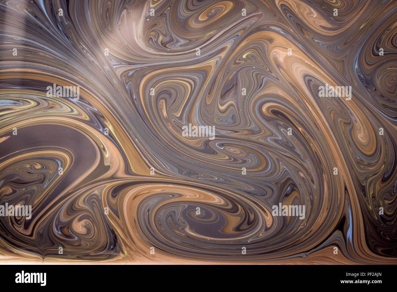 Traditional Ottoman Turkish marbling art patterns as abstract ...