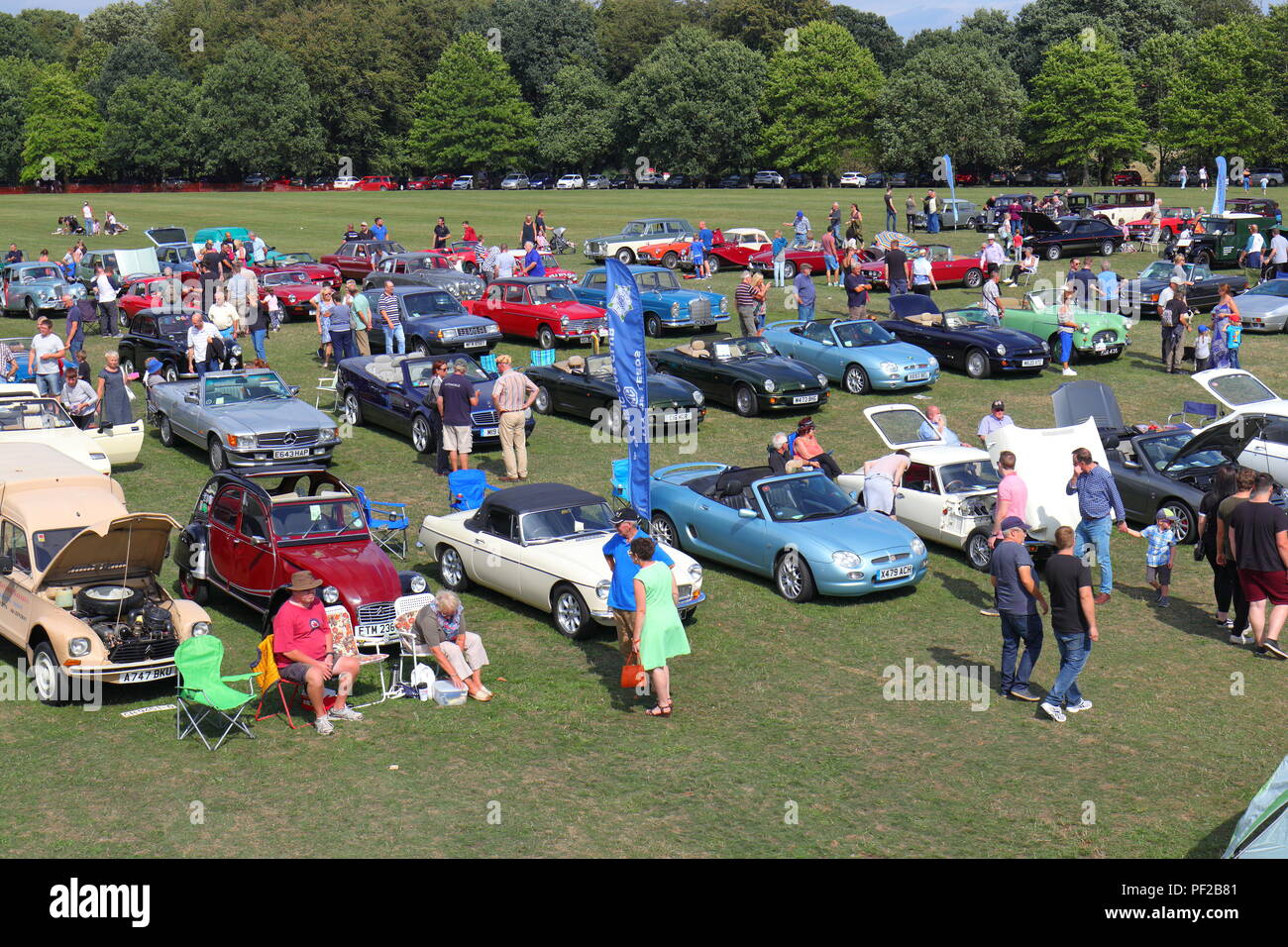 A Classic Car Show & Fun Day run by St Gemmas Hospice at Temple Newsam ...