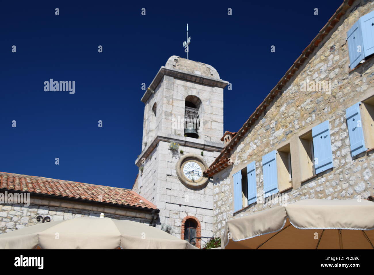 Views of the village and surrounding countryside of Gourdon, Provence ...