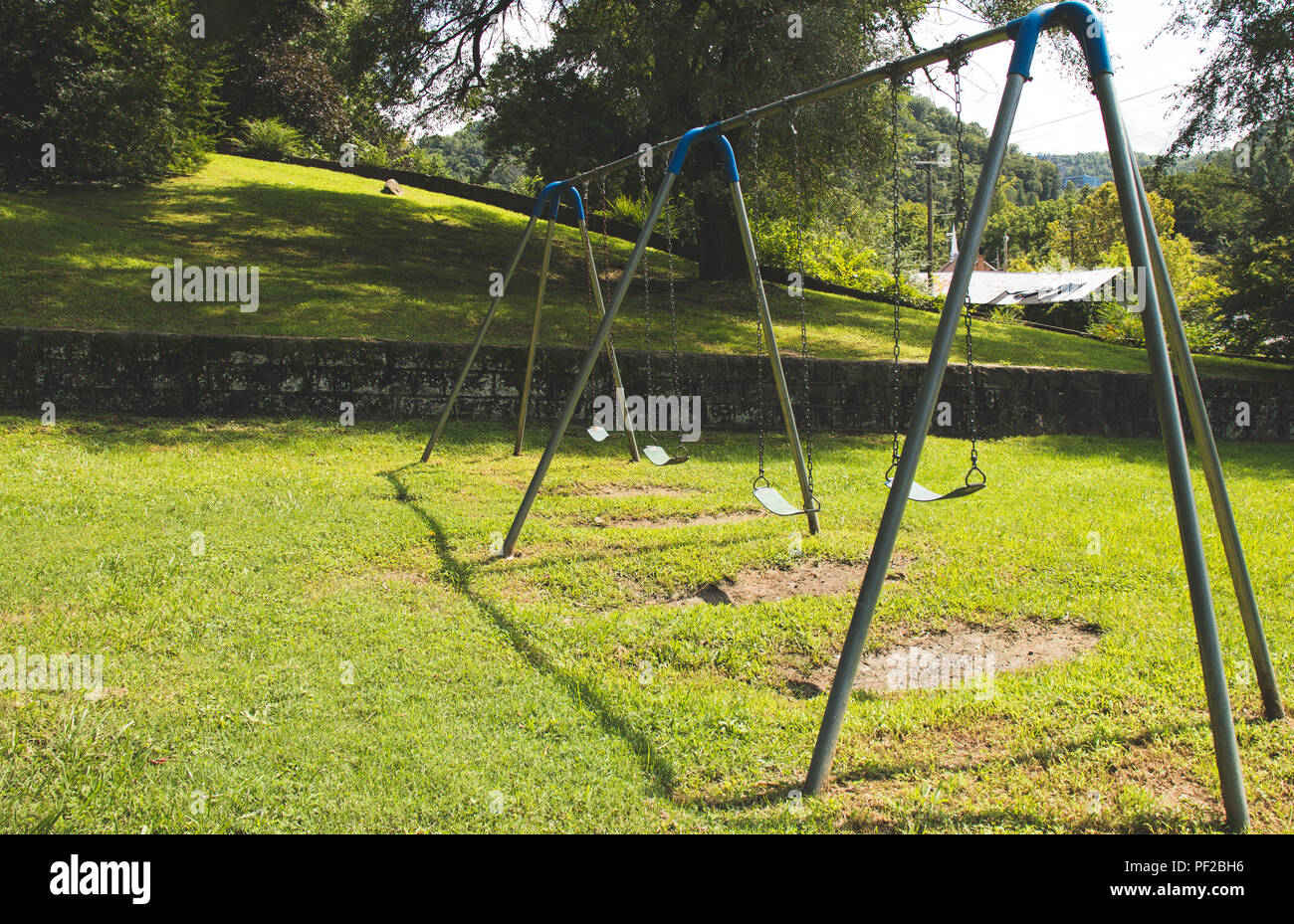 Swing Side View Stock Photo - Alamy