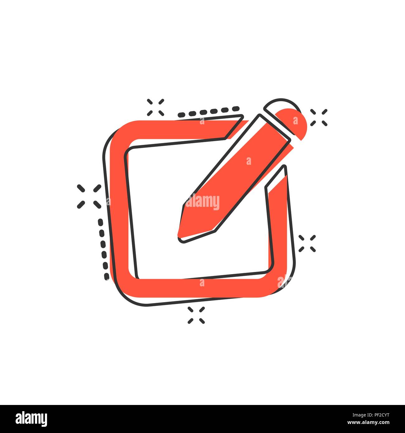 Cartoon notepad Stock Vector Images - Alamy