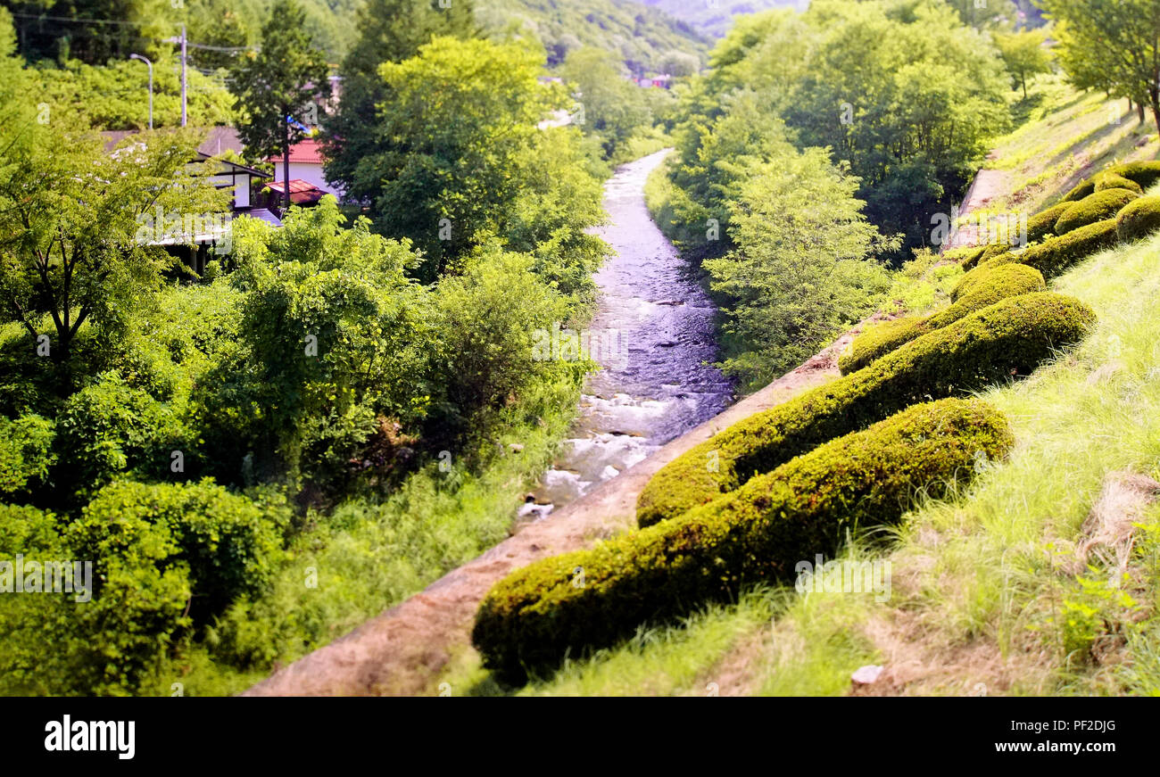 The Narai River near Narai station Stock Photo - Alamy