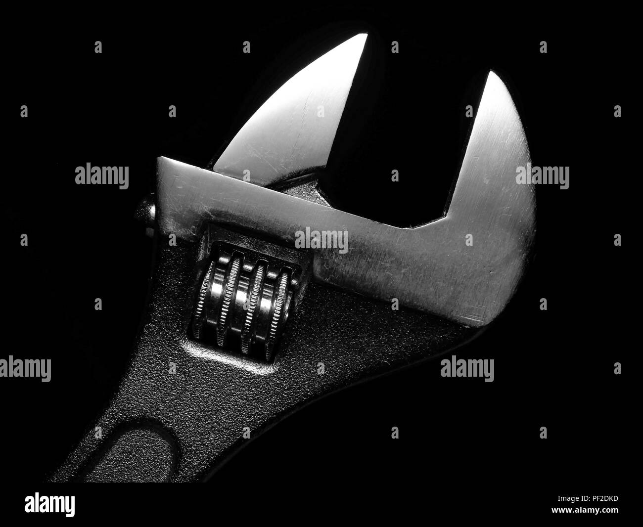 Sliding wrench Made of steel Stock Photo - Alamy