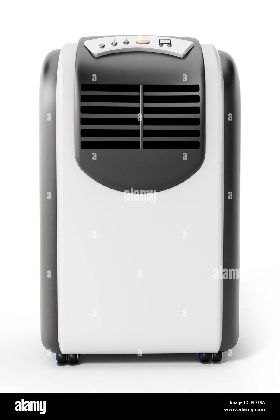 Generic illustration of mobile air conditioner. 3D illustration Stock ...