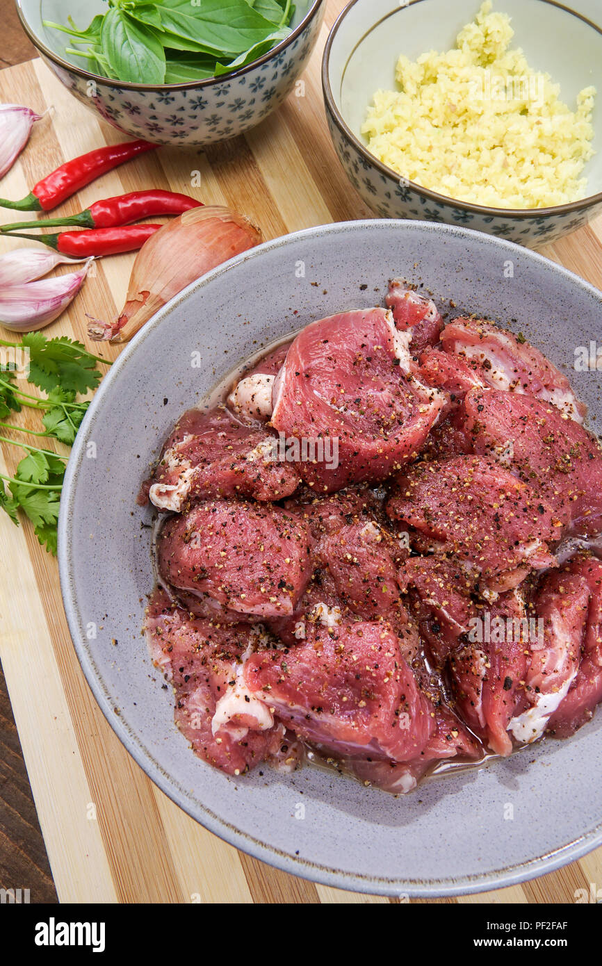 cooking vietnamese food Stock Photo - Alamy